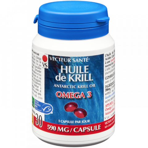 HUILE DE KRILL - vecteur sante